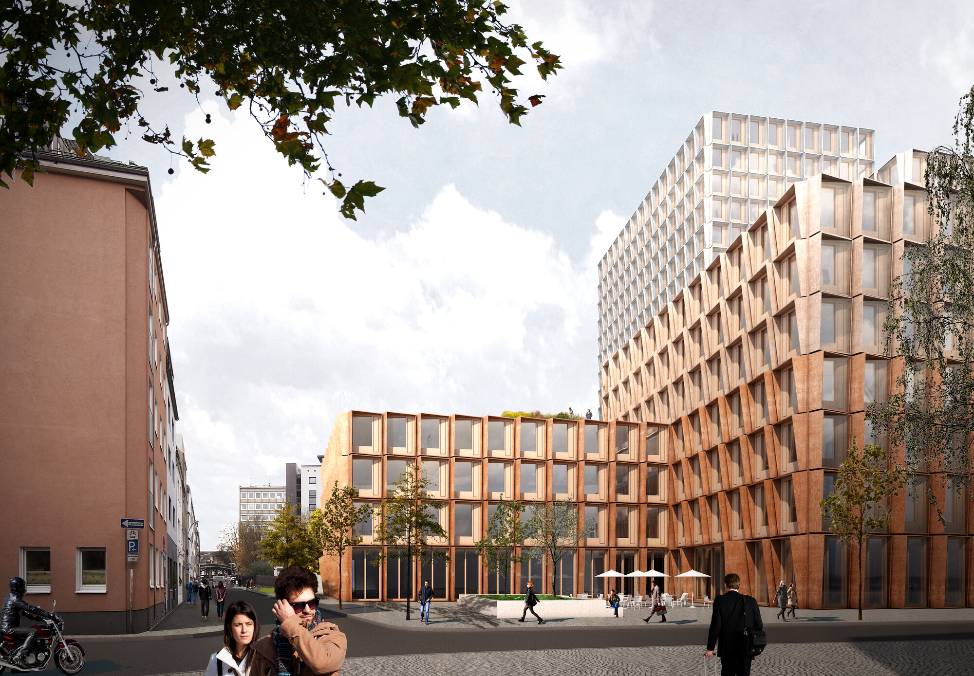 High-rise Office Building, Cologne Deutz - Staab Architekten