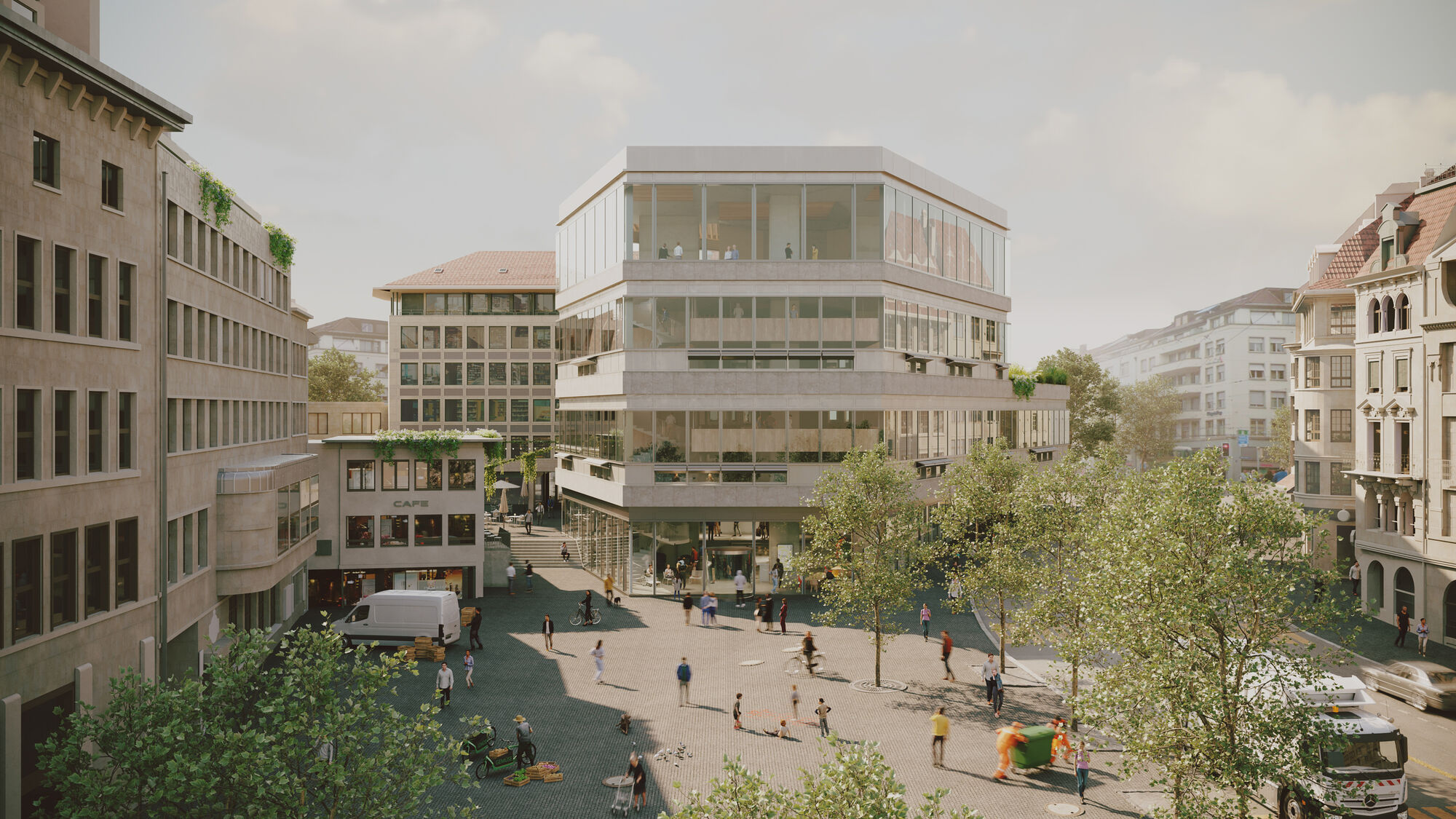 Neue Bibliothek, St. Gallen - Staab Architekten