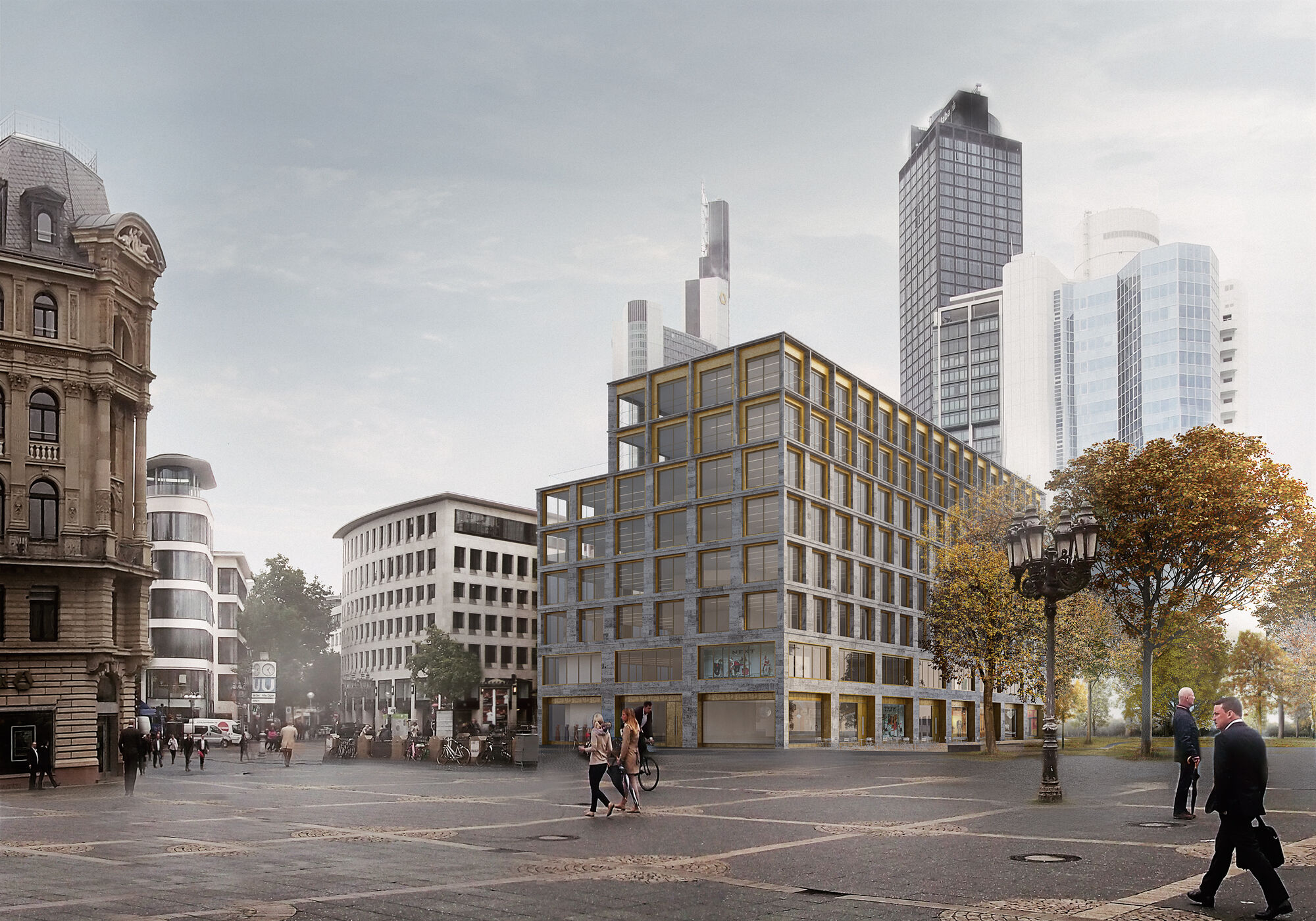 Office Building on the Opernplatz in Frankfurt - Staab Architekten